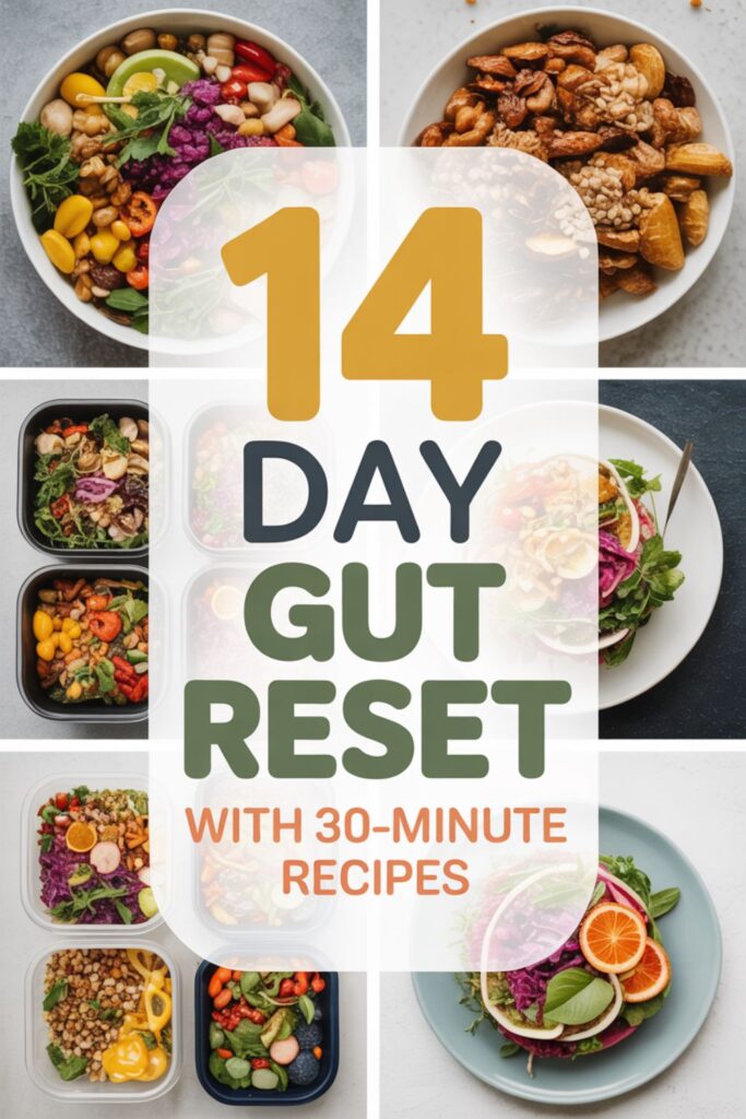 14-Day Gut Reset Plan With 30-Minute Recipes